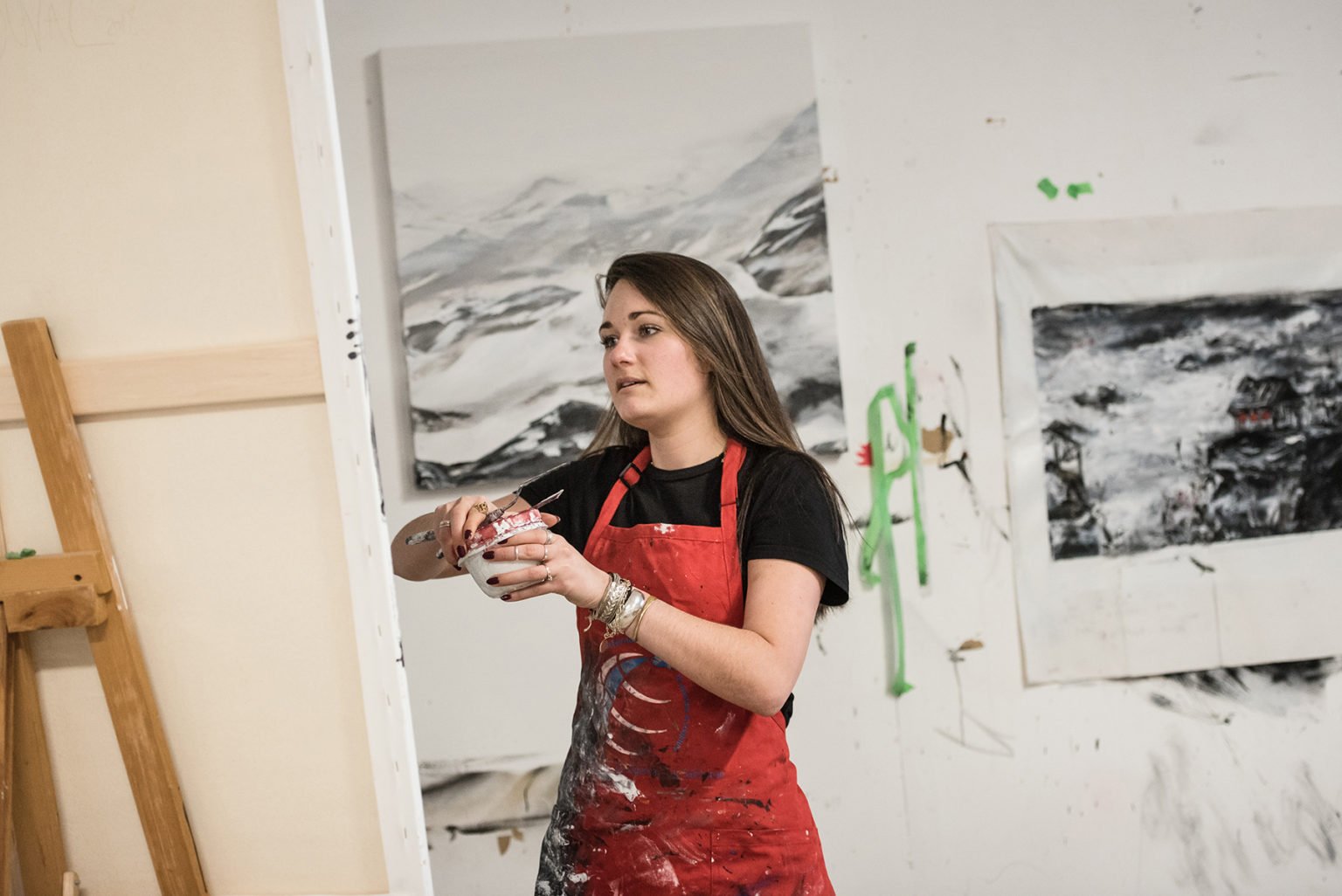 Marie-Chloé Duval: la peinture plus forte que la criminologie ...