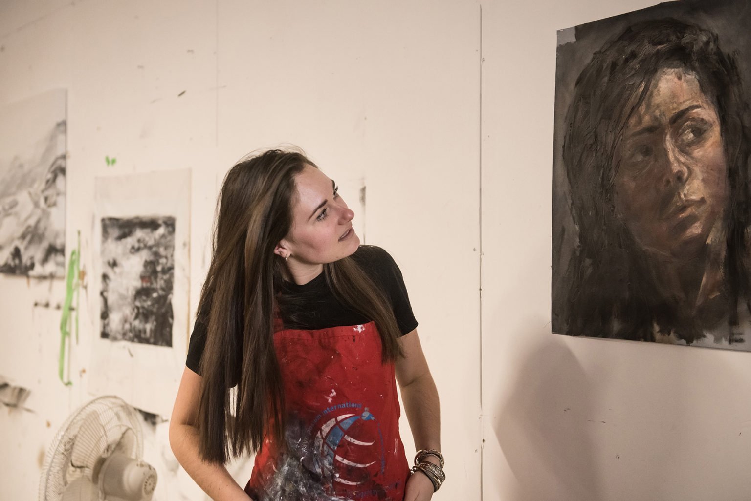 Marie-Chloé Duval: la peinture plus forte que la criminologie ...